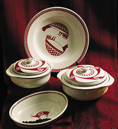 Colter designed Mimbreno China